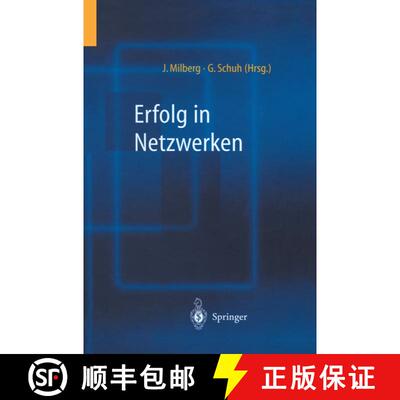 【3-4周达】精装 Erfolg in Netzwerken [9783540437208]