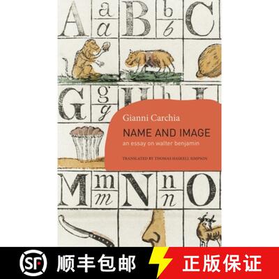 【3-4周达】精装 Name and Image – An Essay on Walter Benjamin [9781803094052]