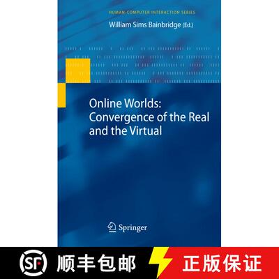 【3-4周达】Online Worlds: Convergence of the Real and the Virtual [9781848828247]
