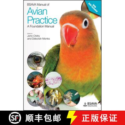 【3-4周达】Bsava Manual Of Avian Practice - A Foundation Manual [Wiley动物医学] [9781905319817]