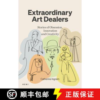 【3-4周达】精装 Extraordinary Art Dealers: Stories of Obsession, Innovation and Creativity [9781912122981]