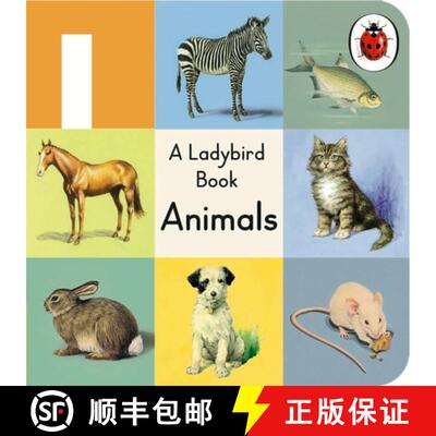 【3-4周达】A Ladybird Buggy Book: Animals [9780241303528]