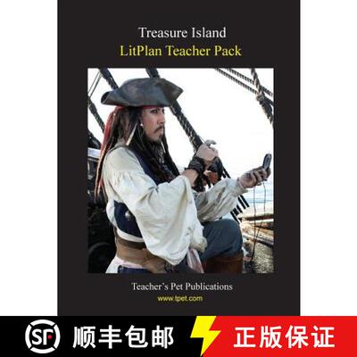 【3-4周达】Litplan Teacher Pack: Treasure Island [9781602492646]
