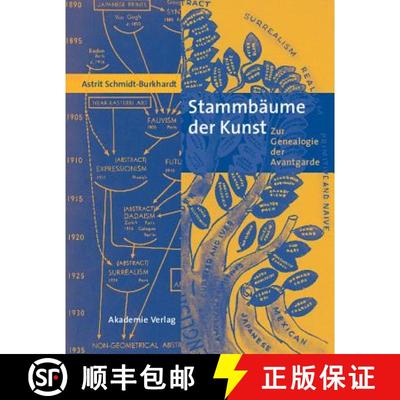 【3-4周达】Stammbäume der Kunst : Zur Genealogie der Avantgarde [9783050040660]