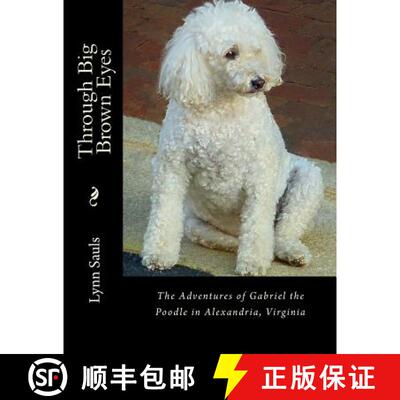 【3-4周达】Through Big Brown Eyes: The adventures of Gabriel the poodle in Alexandria, Virginia [9780615789033]