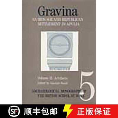 【3-4周达】Gravina: An Iron Age and Republican Settlement in Apulia: Vol 2; Artefacts - The Artifacts [9780904152234]
