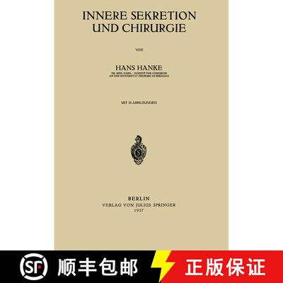 【3-4周达】Innere Sekretion und Chirurgie [9783642897979]