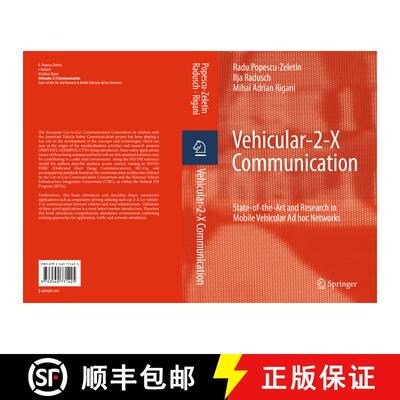 【3-4周达】精装 Vehicular-2-X Communication : State-of-the-Art and Research in Mobile Vehicular Ad ho... [9783540771425]