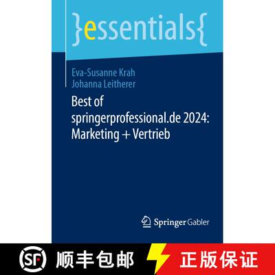 【3-4周达】Best of springerprofessional.de 2024: Marketing + Vertrieb [9783658461836]