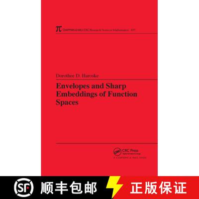 【3-4周达】Envelopes and Sharp Embeddings of Function Spaces [9780367390310]