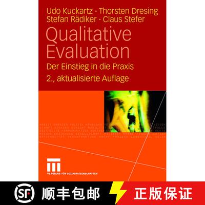 【3-4周达】Qualitative Evaluation : Der Einstieg in die Praxis (2., aktualisierte Aufl. 2008) [9783531159034]