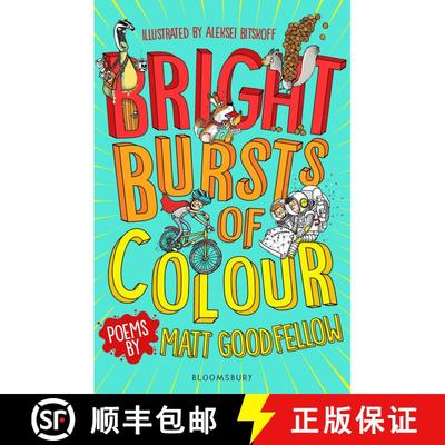 【3-4周达】Bright Bursts of Colour [9781472963543]