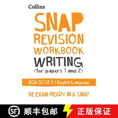 【3-4周达】Collins GCSE 9-1 Snap Revision - Writing (for Papers 1 and 2) Workbook: New GCSE Grade 9-1... [9780008355333]