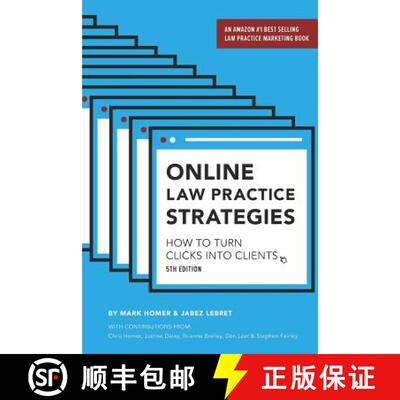【3-4周达】Online Law Practice Strategies: How to Turn Clicks Into Clients [9780999114407]