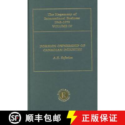 【3-4周达】精装 Foreign Ownership Canadn Indus [9780415190428]