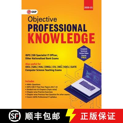 【3-4周达】Objective Professional Knowledge (IBPS and SBI Specialist IT Officer, Computer Science Tea... [9789389573282]