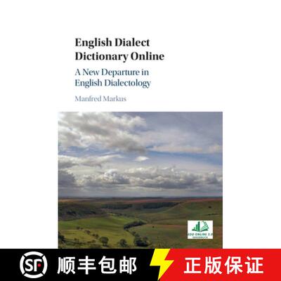 【3-4周达】精装 English Dialect Dictionary Online : A New Departure in English Dialectology [9781108840651]