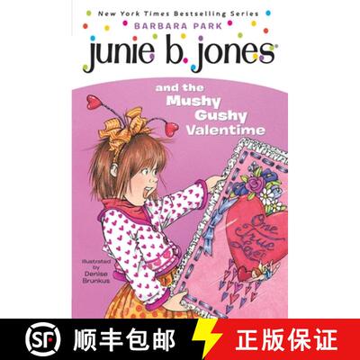 【3-4周达】Junie B. Jones #14: Junie B. Jones and the Mushy Gushy Valentime [With Valentine Card] [9780375800399]