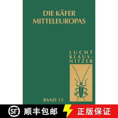 【3-4周达】精装 Die Käfer Mitteleuropas, Bd. 15: 4. Supplementband [9783827408846]