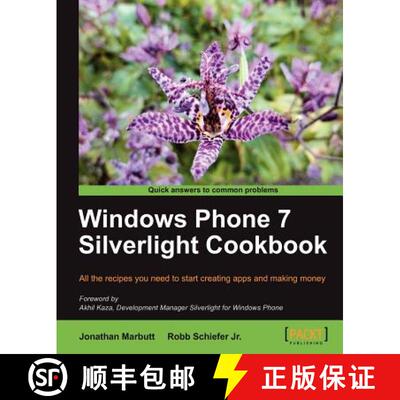 预订 Windows Phone 7 Silverlight Cookbook [9781849691161]