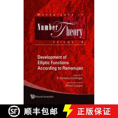 预订 精装 DEVELOPMENT OF ELLIPTIC FUNCTIONS ACCORDING TO RAMANUJAN [9789814366458]