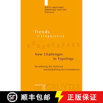 【3-4周达】精装 New Challenges in Typology – Broadening the Horizons and Redefining the Foundations [9783110195927]