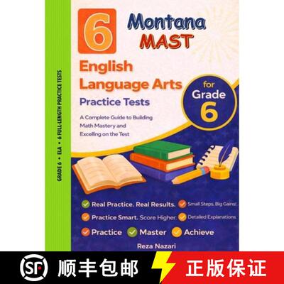 【3-4周达】6 Realistic Montana MAST Grade 6 English Language Arts Practice Tests: Full-Length Practic... [9798256293390]
