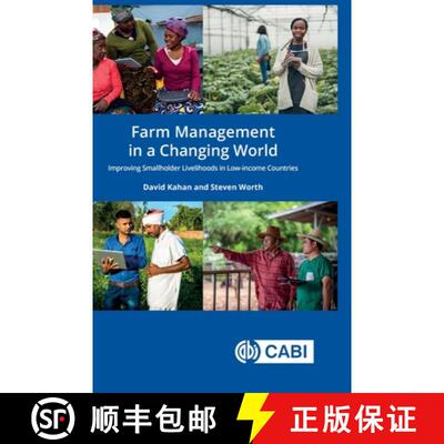【3-4周达】精装 Farm Management in a Changing World – Improving Smallholder Livelihoods in Low–inco... [9781836990512]