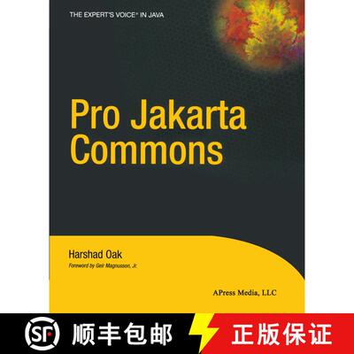 【3-4周达】Pro Jakarta Commons: The Expert's Voice in Java (First Edition) (First Edition) (First Edi... [9781590592830]