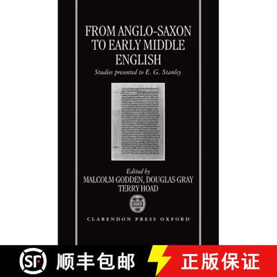 【3-4周达】精装 From Anglo-Saxon to Early Middle English: Studies Presented to E. G. Stanley [9780198117766]