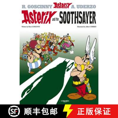 【3-4周达】精装 Asterix: Asterix and The Soothsayer: Album 19 [9780752866413]