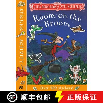 预订 Room on the Broom Sticker Book [9781529023633]