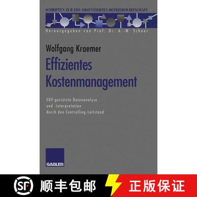 【3-4周达】Effizientes Kostenmanagement : EDV-gestützte Datenanalyse und -interpretation durch den C... [9783322845870]