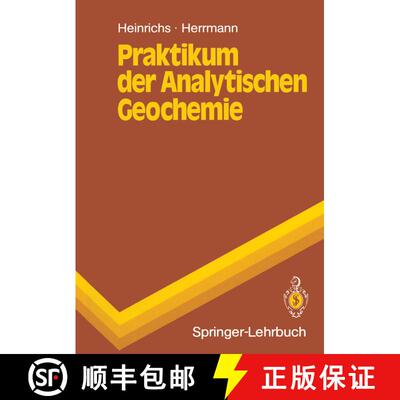 【3-4周达】Praktikum der Analytischen Geochemie [9783540518747]