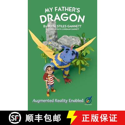 【3-4周达】精装 My Father's Dragon: AUGMENTED REALITY enabled [9781960635013]