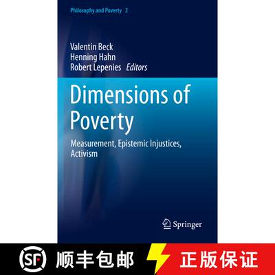 【3-4周达】Dimensions of Poverty: Measurement, Epistemic Injustices, Activism [9783030317133]