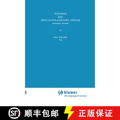 【3-4周达】精装 Revision der Indo-Australischen Opiinae [9789061931119]