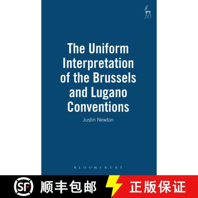 【3-4周达】精装 The Uniform Interpretation of the Brussels and Lugano Conventions [9781841133232]