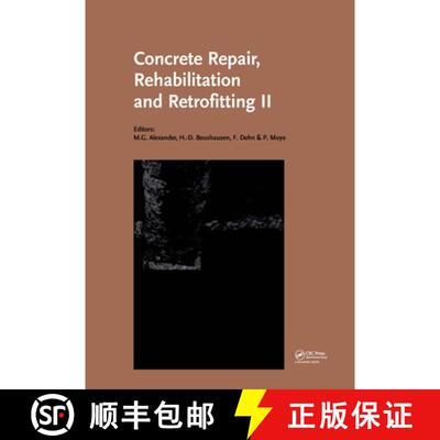 【3-4周达】精装 Concrete Repair, Rehabilitation and Retrofitting II: 2nd International Conference on ... [9780415468503]