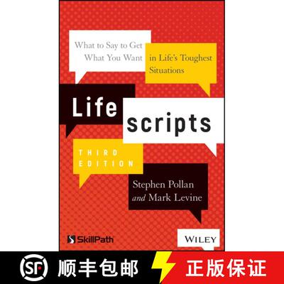 【3-4周达】Lifescripts: What To Say To Get What You Want In Life'S Toughest Situations, Third Edition... [9781119571971]