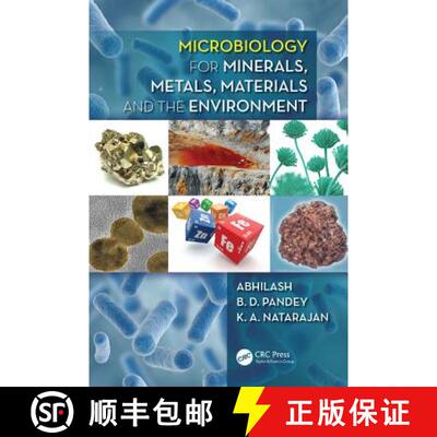【3-4周达】精装 Microbiology for Minerals, Metals, Materials and the Environment [9781482257298]