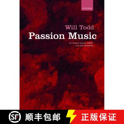【3-4周达】Passion Music (Vocal score) [9780193523807]