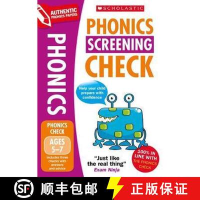【3-4周达】Practice for the Phonics Screening Check [9781407183084]