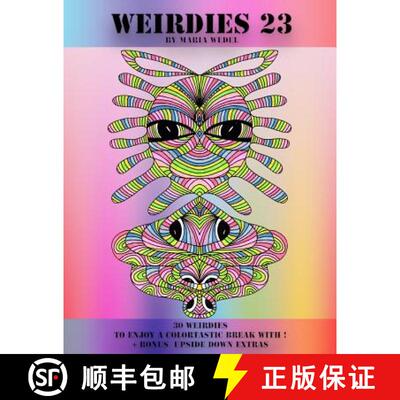 【3-4周达】Weirdies 23: Color a Weirdie a Day ! [9788772011431]