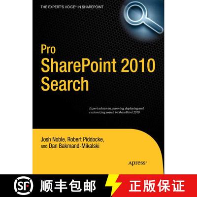 【3-4周达】Pro SharePoint 2010 Search (1st ed.) (1st ed.) (1st ed.) [9781430234074]