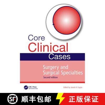 【3-4周达】Core Clinical Cases in Surgery and Surgical Specialties [9781444179965]