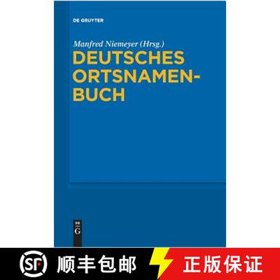 【3-4周达】Deutsches Ortsnamenbuch [9783110579277]