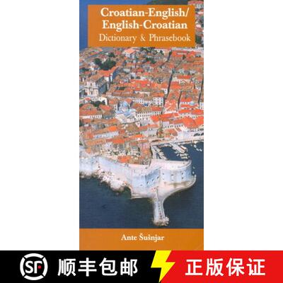 【3-4周达】Croatian-English, English-Croatian Dictionary and Phrasebook [9780781808101]