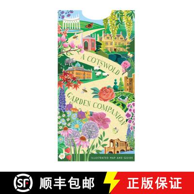 【3-4周达】A Cotswold Garden Companion: An Illustrated Map and Guide [9781916297210]