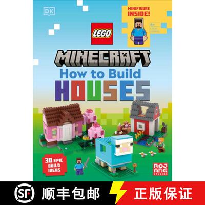 【3-4周达】How to Build LEGO Minecraft Houses [9798217305919]